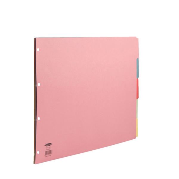 Concord Subject Dividers 5Pt A3 - JT70399 | Cazaar