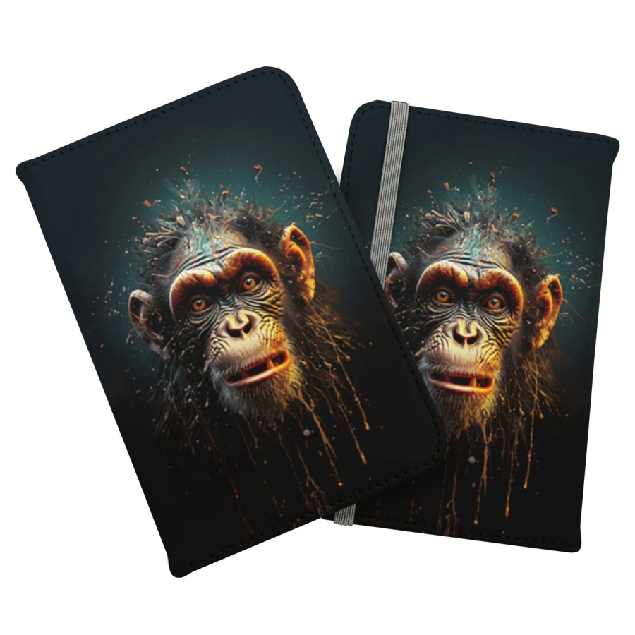 Splashart Monkey Face Passport Cover | Cazaar