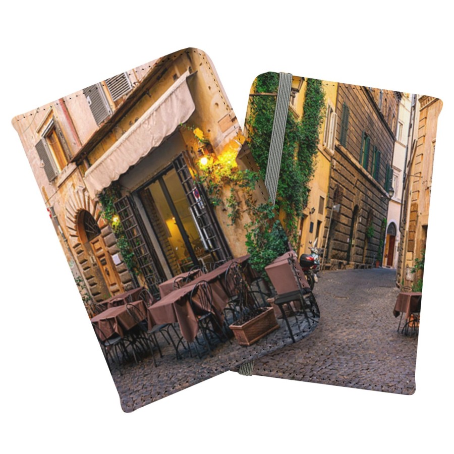 Cozy Rome Street Passport Cover | Cazaar
