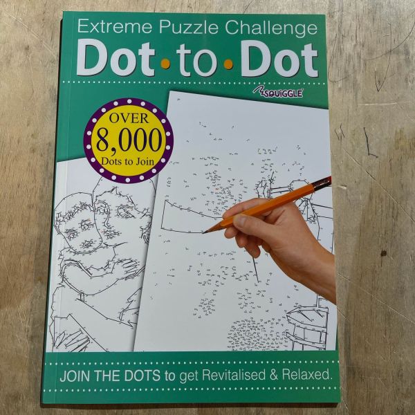 Dot To Dot Puzzle Drawing Book Challenge Adults ... | Cazaar