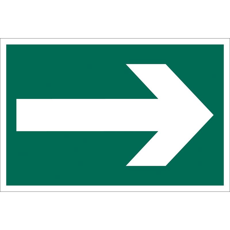 Draper Arrow Symbol Safety Sign 72451 | Cazaar