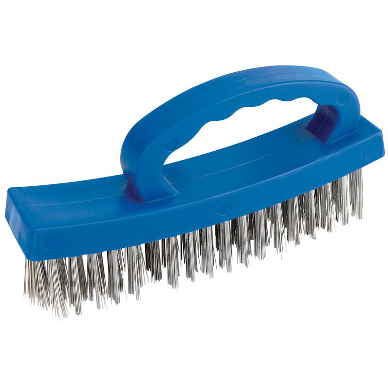 Draper D-Handle Wire Brush (160mm) (31077) | Cazaar