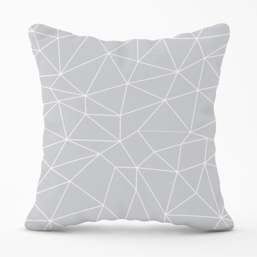 Geometric Triangle Pattern Outdoor Cushion | Cazaar