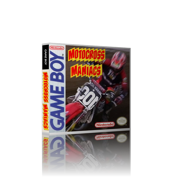 Moto cross maniacs REPLACEMENT Retro Gaming Case | Cazaar