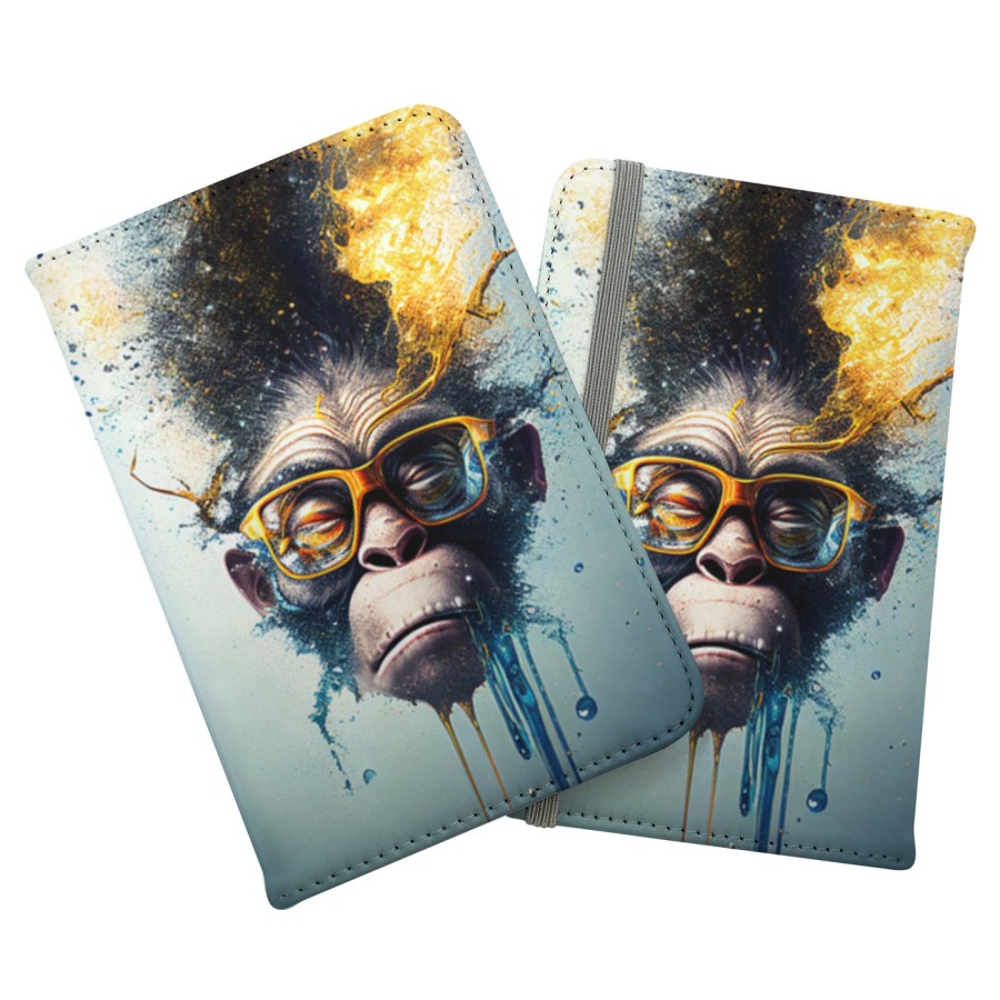 Monkey Splashart Passport Cover | Cazaar