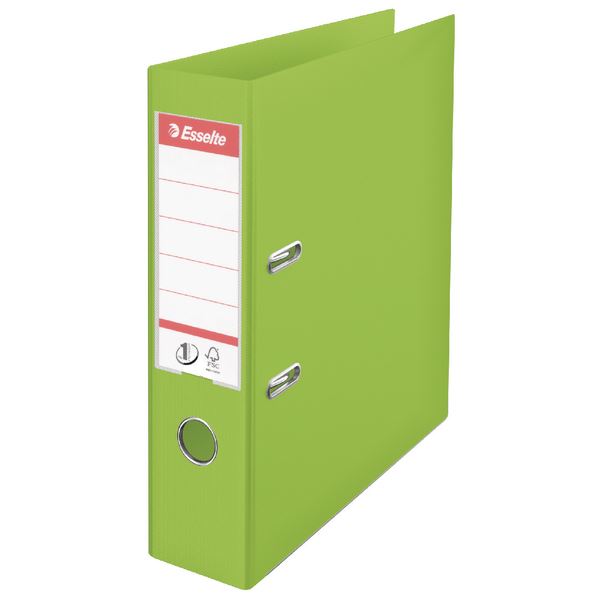 Esselte A4 Lever Arch Pp 70mm Green - ES80663 | Cazaar
