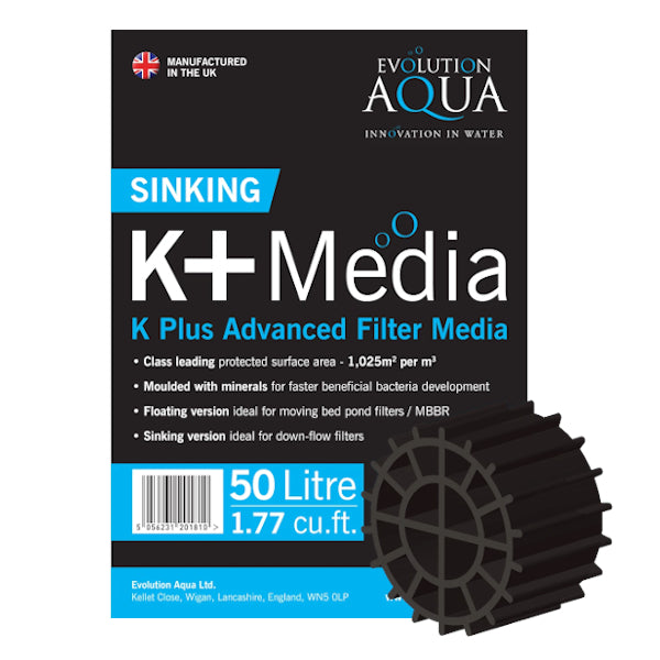 Evolution Aqua K+ Down-Flow Filter Media Sinking... | Cazaar
