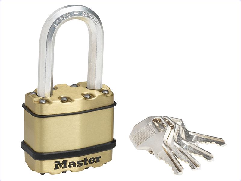 Excell Brass Finish 45mm Padlock 4-Pin - 38mm... | Cazaar