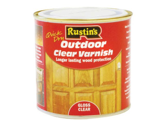Exterior Varnish Clear Gloss 2.5 Litre RUSEVG25L | Cazaar