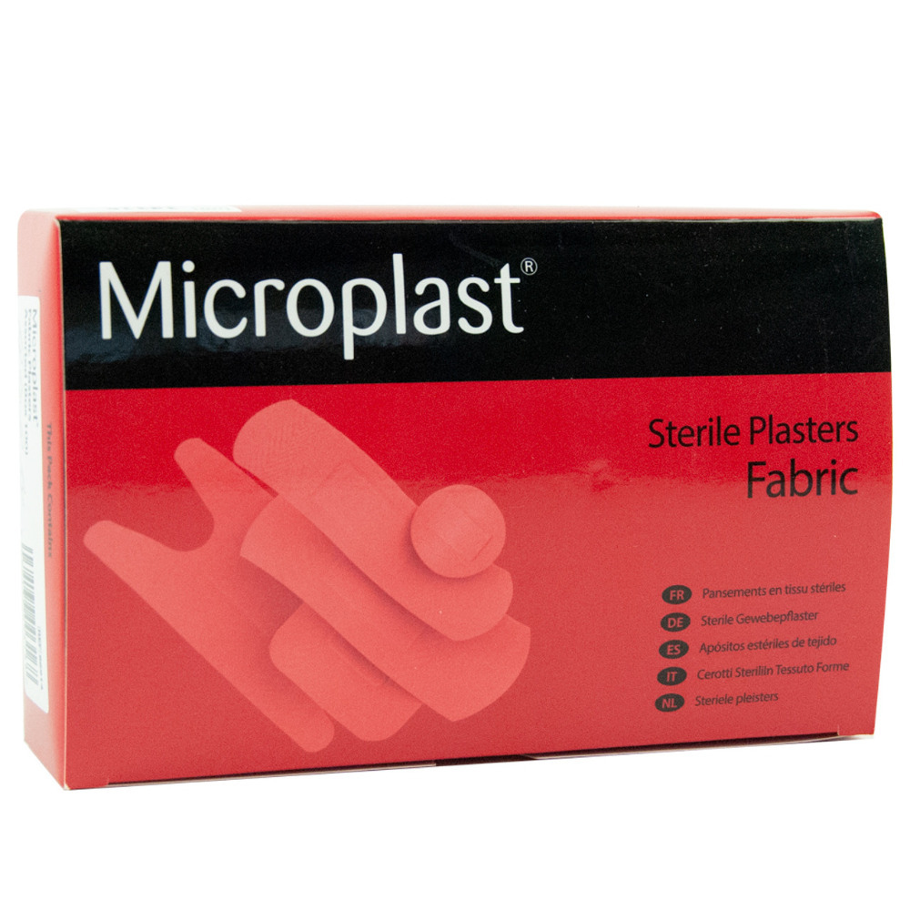 Microplast Serile Fabric Assorted Plasters | Cazaar