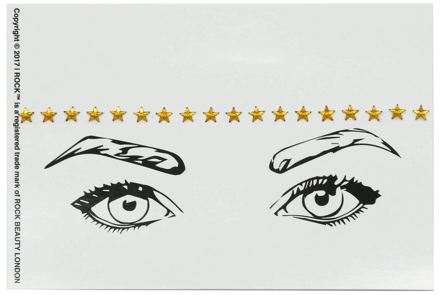 Face Rock Gems - Make A Wish - Gold | Cazaar