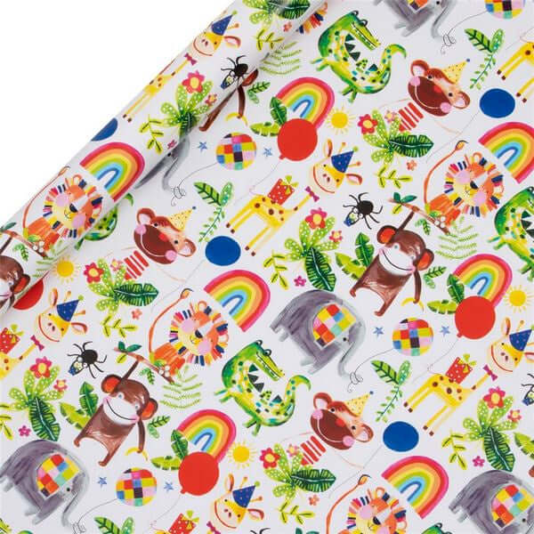 Gift Wrap Roll - Animals Luxury Wrap | Cazaar