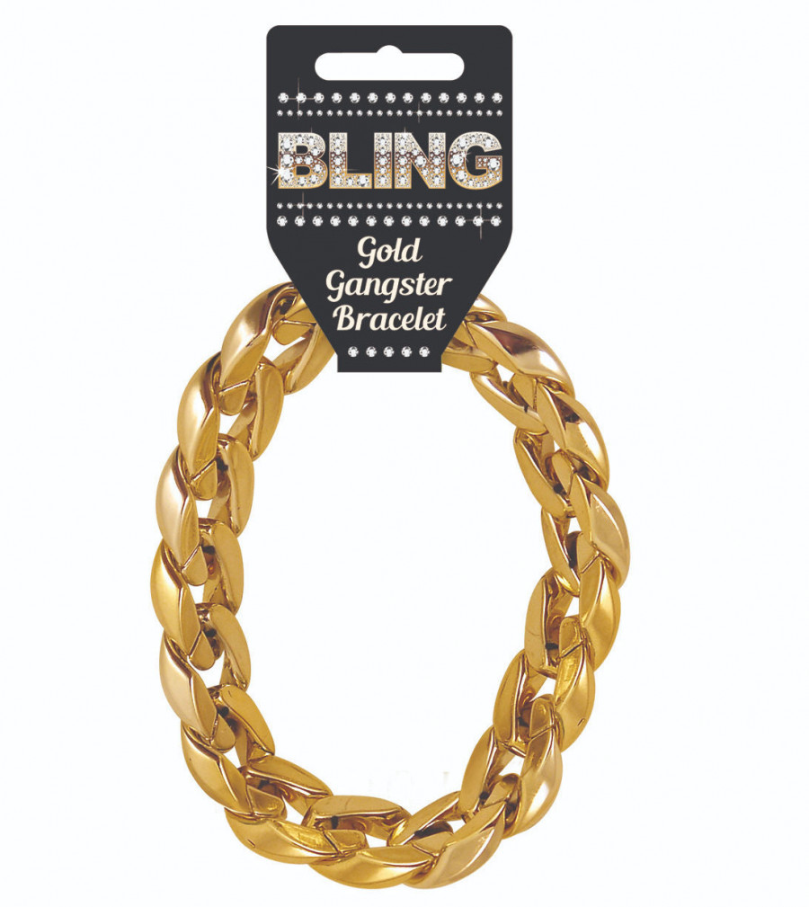 Gold Gangster Bracelet | Cazaar