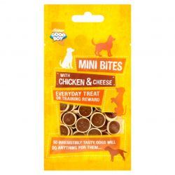 Good Boy Mini Bites Chicken & Cheese - 70g - 154865 | Cazaar