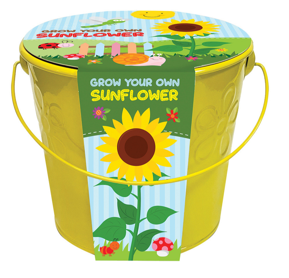 Kids Sunflower Planter Kit By Taylor's Bulbs | Cazaar