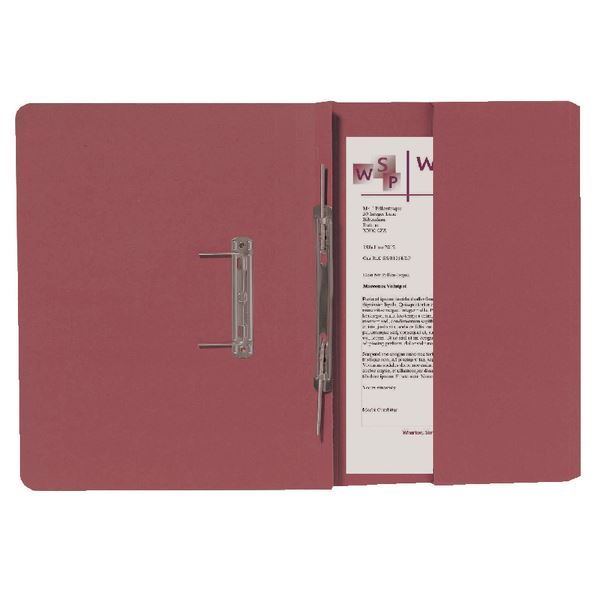 Guidhall Transfer Spiral File Red - GH25489 | Cazaar