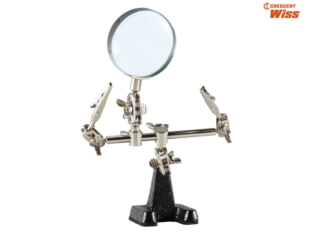 Helping Hands Holder - 2 Arms & Magnifier - WELA... | Cazaar
