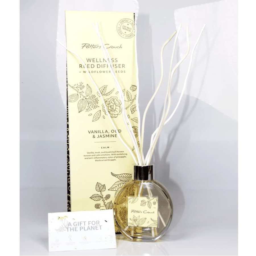 Potters Crouch Reed Diffuser - Vanilla, Oud & Ja... | Cazaar