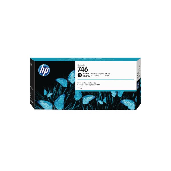 HP 746 Photo Black Ink Cart 300Ml - HPP2V82A | Cazaar