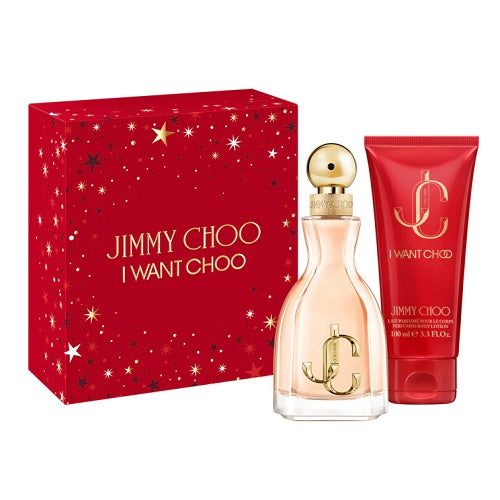 Jimmy Choo I Want Choo Gift Set – EDP & Body L... | Cazaar