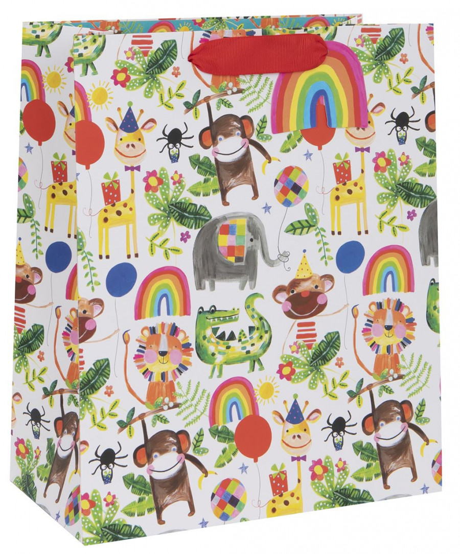 Large Gift Bag - Jungle Animals | Cazaar