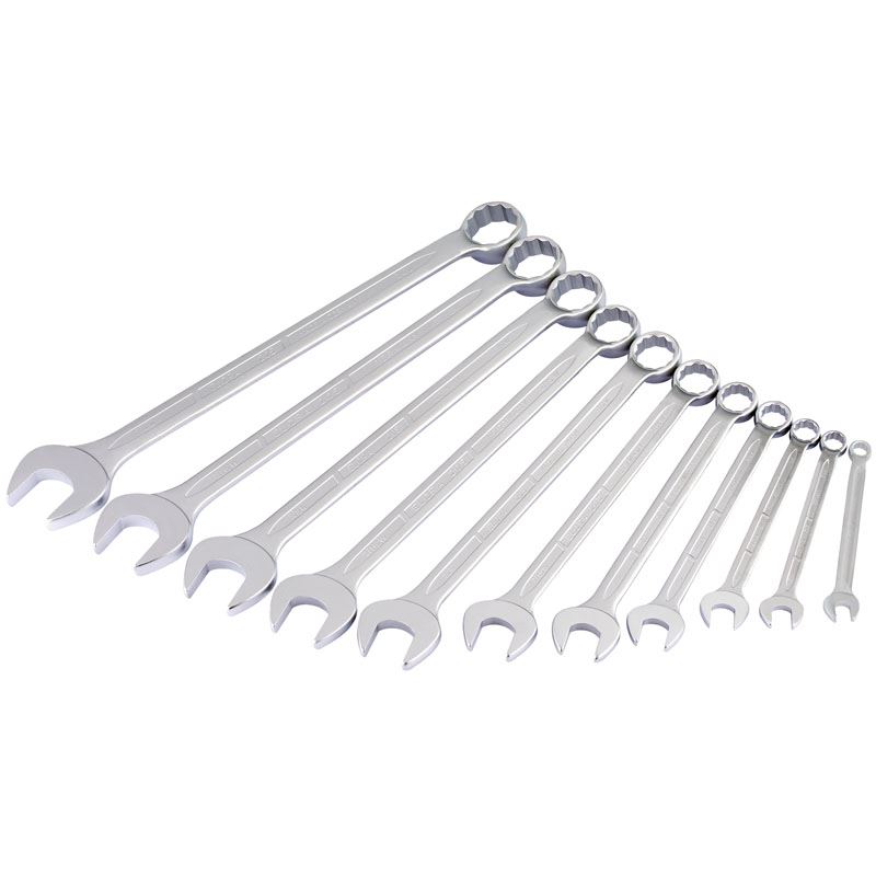 Long Whitworth Combination Spanner Set (11 piece... | Cazaar