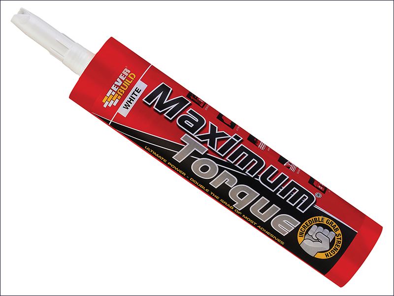 Maximum Torque Adhesive 300ml White | Cazaar