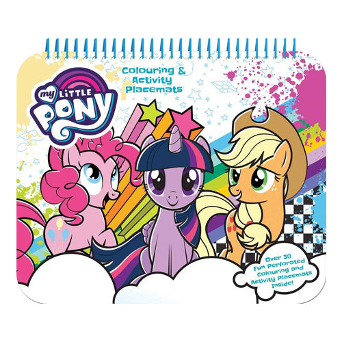 My Little Pony Colouring & Activity Placemats | Cazaar