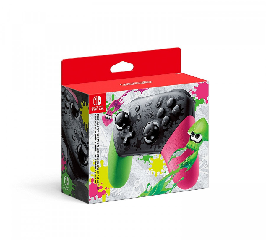 Nintendo Switch Pro Controller - Splatoon 2 Edition | Cazaar