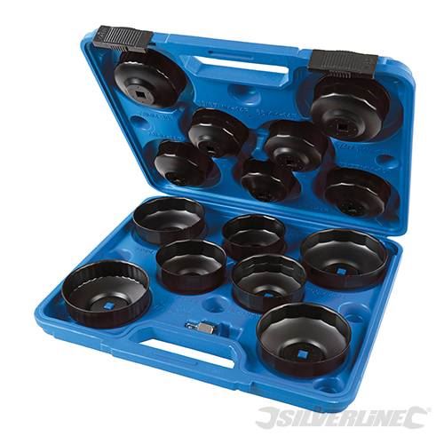 Oil Filter Wrench Set 15pce | Cazaar
