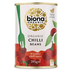 Organic Red Kidney Chilli Beans 395g - BNA-4802 | Cazaar