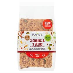 Organic Wholegrain 3 + 3 Crispbread 200g - DRK-8... | Cazaar
