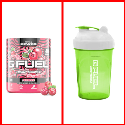 PewDiePie Lingonberry Flavour & LPG Shaker Bundle | Cazaar