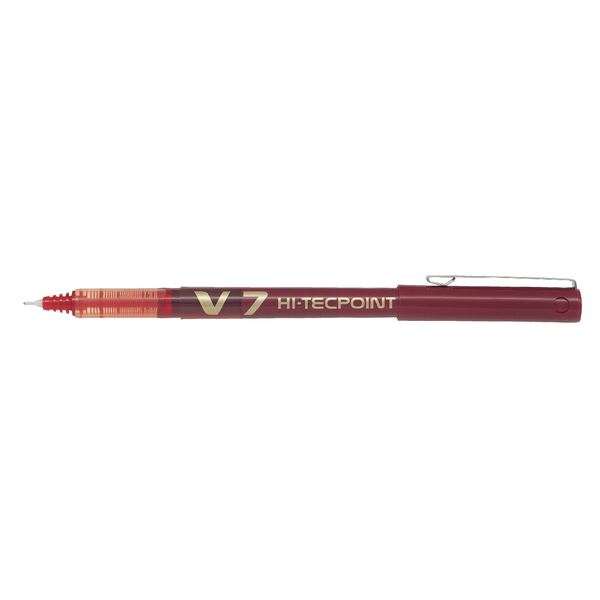 Pilot V7 Rollerball Liquid Ink Red - PIV7R | Cazaar
