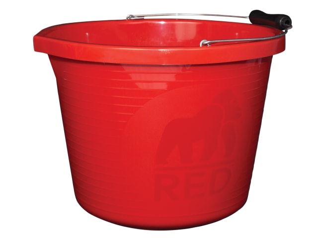 Premium Bucket 3 Gallon (14L) - Red GORPRMR | Cazaar