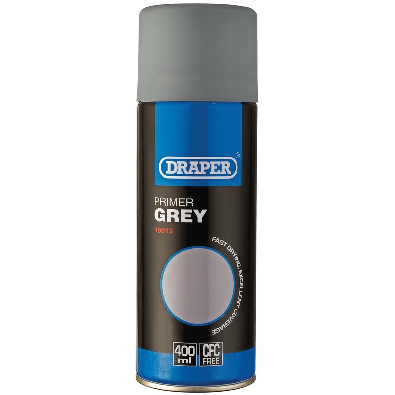 Primer, 400ml, Grey (18012) | Cazaar