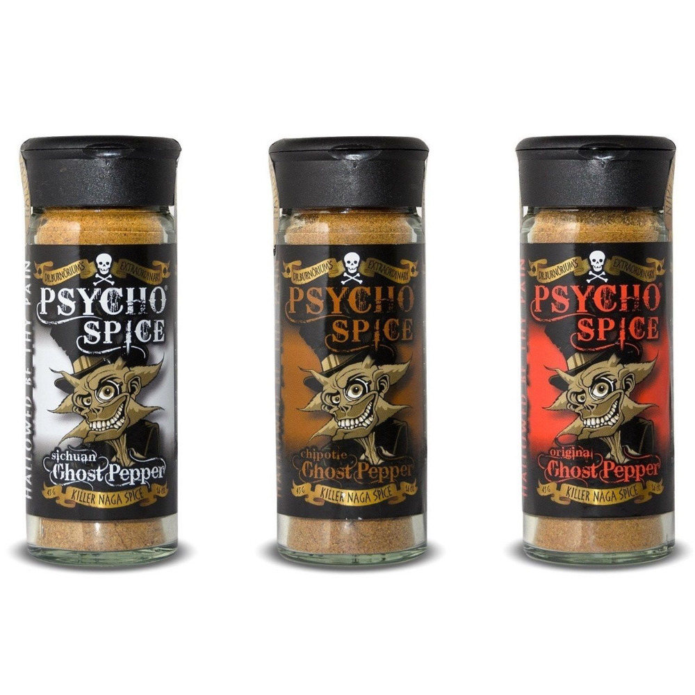 Psycho Juice Ghost Pepper Naga Chilli Spice Rub ... | Cazaar
