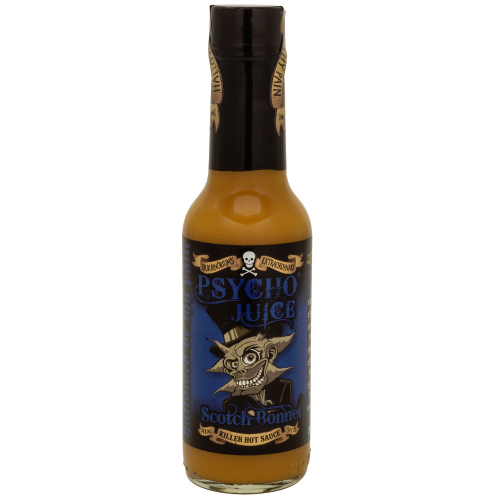 Psycho Juice Scotch Bonnet Hot Chilli Sauce Cond... | Cazaar