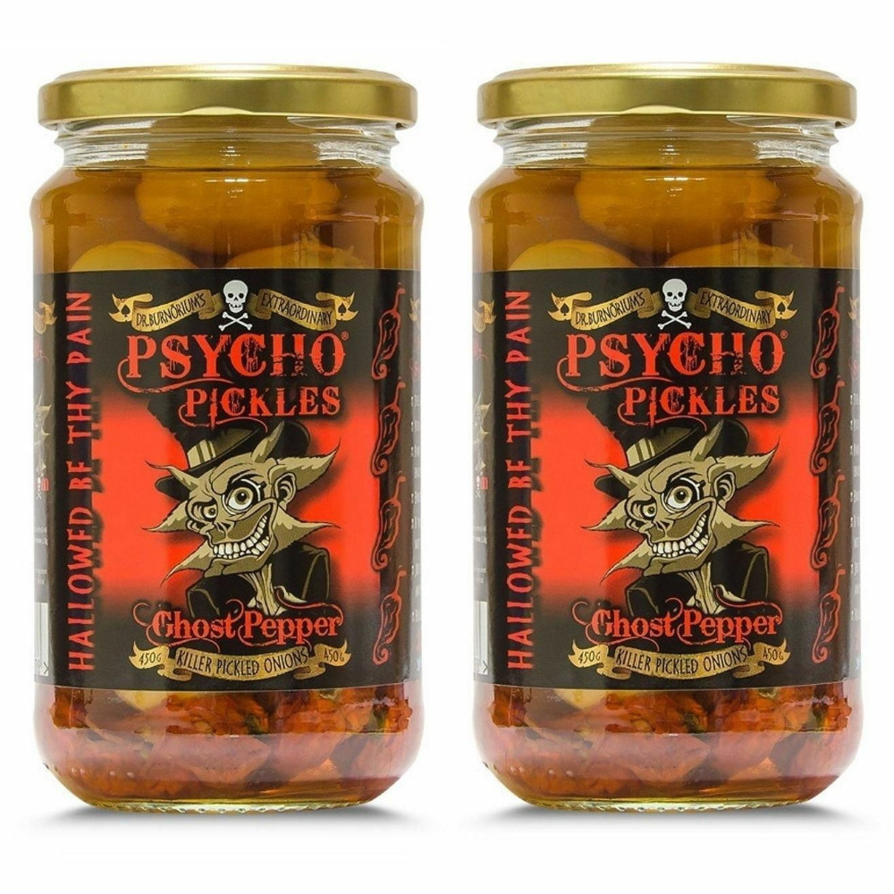 Psycho Pickles Ghost Pepper Chilli Killer Pickle... | Cazaar