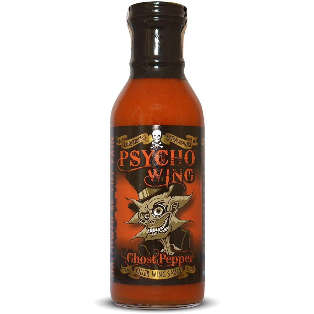 Psycho Wing Ghost Pepper Chicken Wing Sauce Cond... | Cazaar