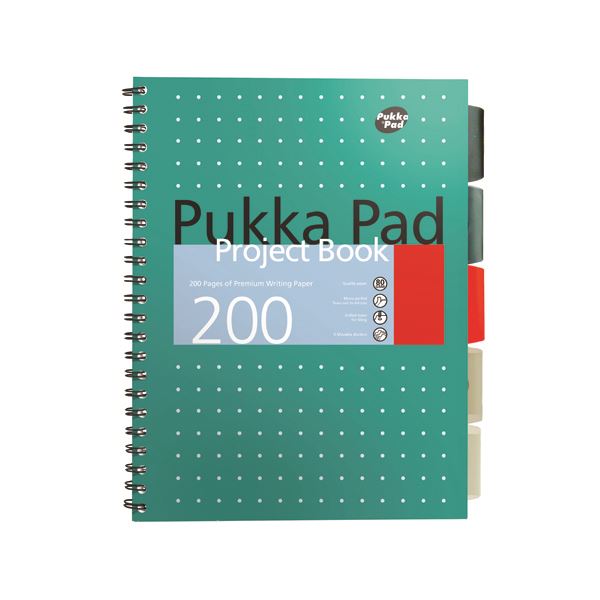 Pukka Metallic Project Book B5 Pk3 - PP18518 | Cazaar