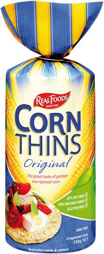 Real Foods Original Corn Thins - 150g - 47071 | Cazaar