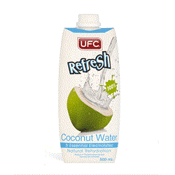 Refesh Coconut Water 500ml - UFC2 | Cazaar