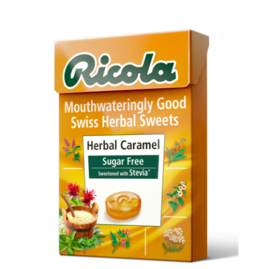 Ricola Box - Herbal Caramel Sugar Free With Ste... | Cazaar