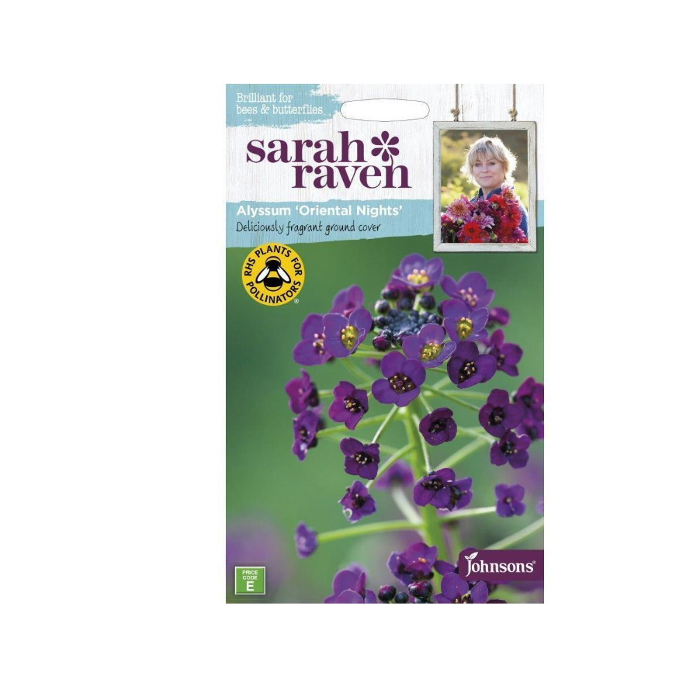 Sarah Raven Alyssum Oriental Nights Seeds | Cazaar
