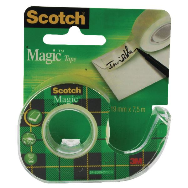 Scotch 810 MagicTape 19mmx7.5m Pk12 - 3M96464 | Cazaar