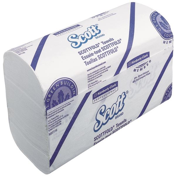 Scott Fold Handtwl White Pk25 - KC01114 | Cazaar