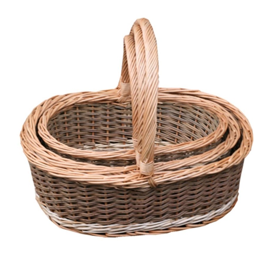Set of 3 Pennine Shopping Baskets | Cazaar