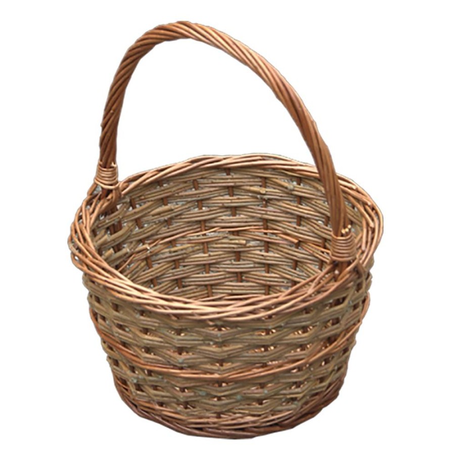 Small Rustic Apple Shopping Basket | Cazaar