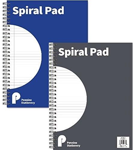Spiral Pad 20 x 28cm 100 Pages With 60gsm Side W... | Cazaar